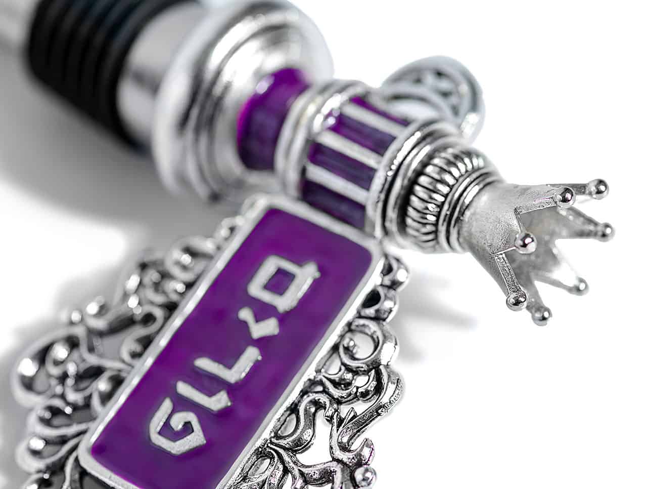 Silver Grogger Wine Stopper Gift Set | MyKosherGifts.com