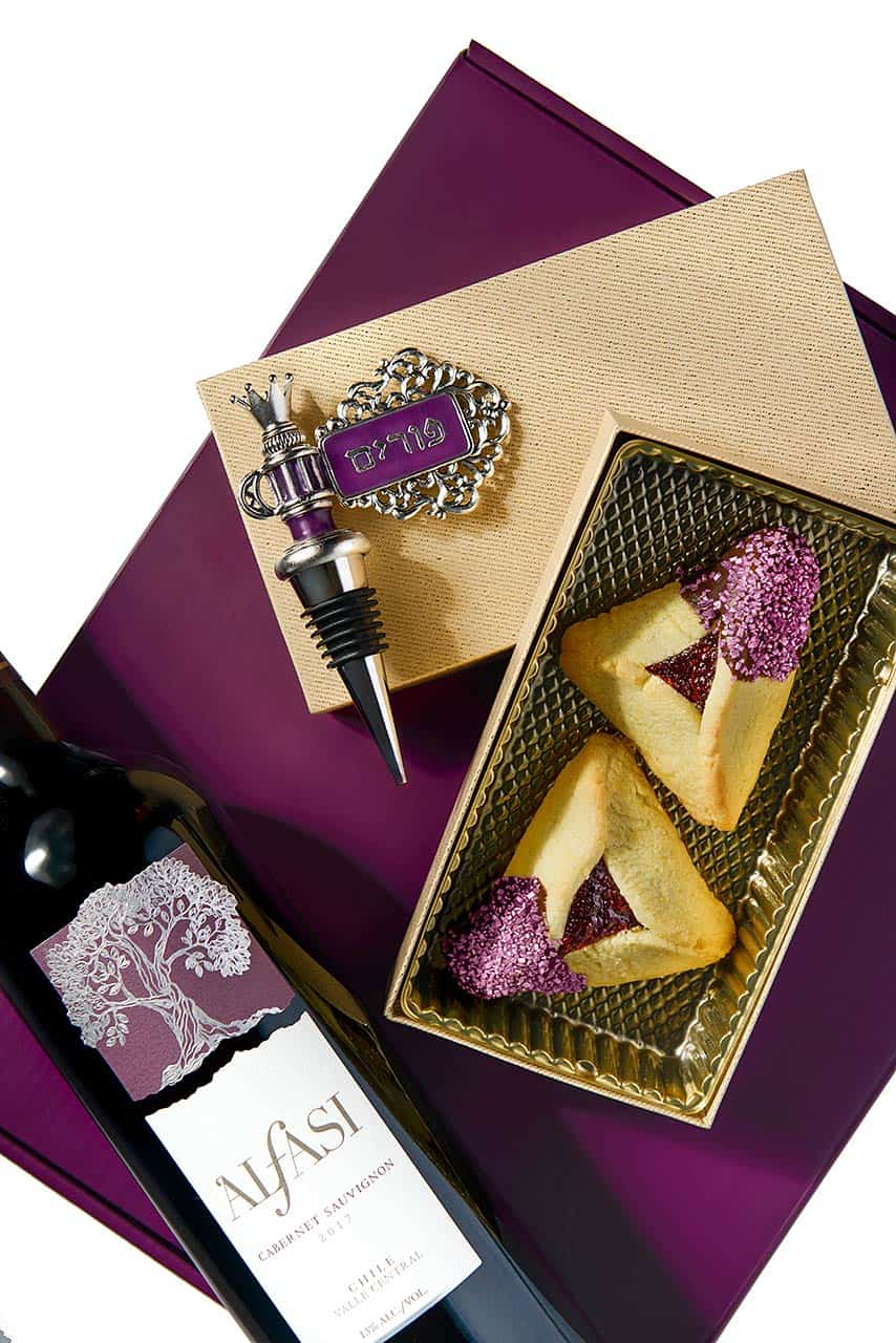 Silver Grogger Wine Stopper Gift Set | MyKosherGifts.com